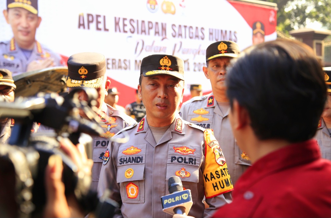 Sinar Pagi Baru - Humas Polri Gelar Pasukan Kesiapan Satgas Humas Dalam ...